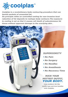 China sculpting body fat coolscupting cryolipolysis fat freezing sincoheren non surgical  liposuction slimming for sale