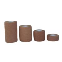 China Cotton Self-Adherent Cohesive Elastic Bandage Flexible Wrap Tape for sale