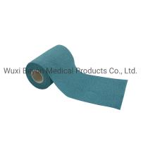 China self stick stretchy bandage tape elastic Blue Hand Wrapping Protection adhesive for sale