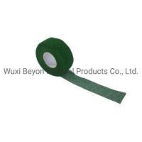 China Elastic Adhesive Medical Tape Green Weightlifting Cotton Adhesive Bandage for sale