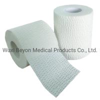 China Elastic Adhesive Medical Tape Green Weightlifting Cotton Adhesive Bandage for sale