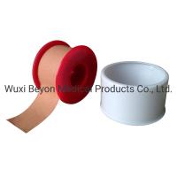 China Fast Aid Zinc Oxide Medical Tape Thick Flesh Beige Skin Color for sale
