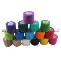 China Cohesive Self Stick Tape Bandage Flexible  Black for sale