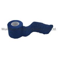 China White Self Adhesive Bandage Wrap Navy Blue cohesive sock wrap adherent for sale