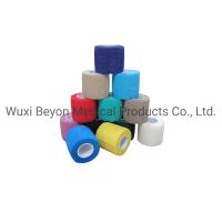 China Compression Non Woven Cohesive Bandage Printed Elastic OEM Vet Flexible Healthcare for sale