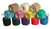 China Coloured Non Woven Cohesive Bandage Bitter Animal Equine Vet Cats Dogs Co-Flex for sale