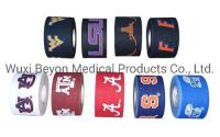 China Athletic Sports Cotton Adhesive Tape Custom Design OEM Logo Prints Joints Muscle Protection for sale