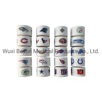 China Athletic Sports Cotton Adhesive Tape Custom Design OEM Logo Prints Joints Muscle Protection for sale
