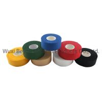 China Self Adhesive Finger Tape Bandage Colored Cotton Sports Athletic for sale