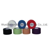 China High Quality Water Resistant Cotton Sports Tape  For Heel Pain Fingers Gym Athlete Strapping Healthcare Rigid for sale