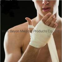 China White Waterproof Volleyball Cotton Sports Tape   Strapping Hand Tear Athletic Sports Tape for sale