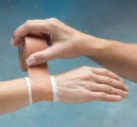 China White 100% Cotton Sports Grip Tape Knee Ankle Wrist Hand Protection for sale