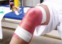 China Trainers Taping Ce Cotton Sports Tape Strapping Hand Tear Athletic Sports Tape for sale
