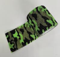 China Printed Oem Camo Co Flex Self Adhesive Bandage Wrap Outdoor Elastic Bandage for sale