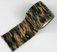 China Printed Oem Camo Co Flex Self Adhesive Bandage Wrap Outdoor Elastic Bandage for sale