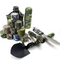 China Printed Oem Camo Co Flex Self Adhesive Bandage Wrap Outdoor Elastic Bandage for sale
