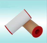 China Rigid Zinc Oxide Tape Waterproof Sports Cotton Plaster Protection for sale