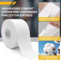 China Athletic Rigid Cloth Cotton Sports Tape Knee Elbow Wrist Strapping Hand Tear for sale