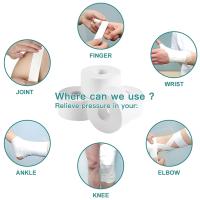 China Athletic Rigid Cloth Cotton Sports Tape Knee Elbow Wrist Strapping Hand Tear for sale