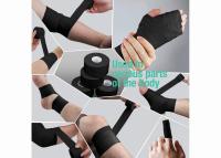 China 38mm  Cotton Sports Tape Black Color Cotton Training Athletic Tape For Joints Protection for sale