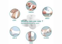 China Football Knee Ankle Protection Cotton Athletic Tape Adhesive Strong Water Resistant for sale