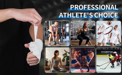 China Hand Wrist Protection Cotton Sports Tape Multi Use Athletic Tape Available in Various Sizes and Colors for sale