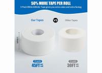 China White Color Athletic Tape Cotton Adhesive Trainers Sports Wrapping Prevent Injuries for sale