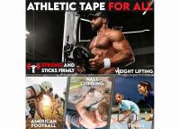 China Rigid Adhesive Zinc Oxide Plaster Athletic Tape Multi Color Size Joint Muscle Taping For Protection for sale