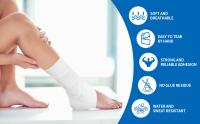China Athletic Sports Cotton Adhesive Tape Custom Design OEM Logo Prints Joints Muscle Protection for sale