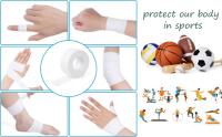 China Ankle Wrist Knee Protection Prevent Sprains Strains Adhesive Athletic Tape 3.8cm 1.5in Patterned Prints for sale