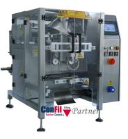 China SS304 Vertical Packing Machine 420mm Film Width, 60 BPM Speed, 3Kw Power for Free Flow Granulars for sale