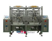 China CFP-SV500Twin Vertical Form Fill Seal Machine - 520mm Film Width, 120bpm Twin Packing System for sale