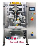 China CFP-SV500-B Vertical Form Fill Seal Machine 550Kg with 520mm Film Width and 100bpm Speed for sale
