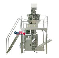 China 100bpm Vertical Form Fill Seal Machine with 10-16 Head Multihead Weigher for VFFS Packaging Line for sale