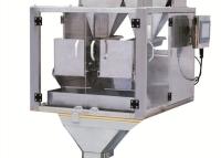 China Washing Powder Linear Weigher Machine with 10-6500g Capacity and 40 Bags/Min Speed for Granular Products for sale