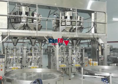China 500 Gram 20 Head Multihead Weigher Packing Machine with 50 BPM Output for Potato Chips for sale