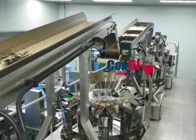 China 14-Head Micro Multihead Weigher for Tea Leaves | 1-50g Range | ±0.1g Accuracy | 40 Cycles/Min for sale