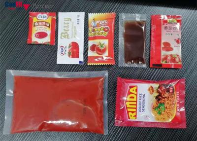 China 200 KG 100bpm Vertical Form Fill Seal Machine for Ketchup Sauce Liquid Cream with 5-50ml Filling Range for sale