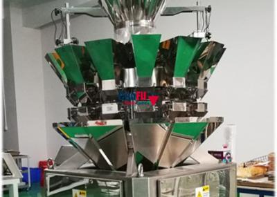 China Precision Multihead Weigher with ±0.1g Accuracy and 14 Weighing Heads for 1-50g Range for sale