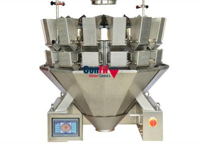 China 14 Head Rotary Vacuum Packaging Machine for Meatball Frozen Food - 40 Pouches/Minute Capacity, 500g Target Weight for sale