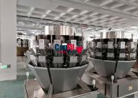 China 14-Head Automatic Weighing and Packing Machine 200g Capacity with Double Screw Feeder - 65 Cycles/Minute for sale
