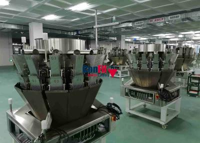 China 14-Head Automatic Weight Packing Machine with 2 Liter Hopper Capacity and 1000g Weighing Range for sale