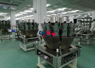 China 700kg Automatic Multihead Weigher with 14 Heads and 3 Liter Hopper Capacity for Industrial Packaging for sale