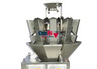 China 500g Auto Weighing Packing Machine 10-Head with Single Flap Hopper | 65 Cycles/Minute ±1g Accuracy for sale