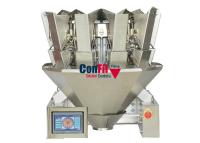 China 500g Auto Weighing Packing Machine 10-Head with Single Flap Hopper | 65 Cycles/Minute ±1g Accuracy for sale