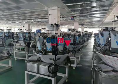 China 400kg 10-Head Automatic Multihead Weigher with 500g Capacity and ±1.0g Accuracy for Industrial Packaging for sale
