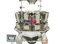 China 10-Head Double Flap Hopper Automatic Multihead Weigher - 2.5L Capacity, 65 CPM Speed, ±1.5g Accuracy for sale