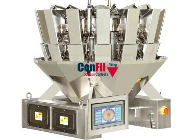 China IP63 Automatic Multihead Weigher 10 Head Single Flap Hopper 1.6L for sale