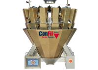 China 200gram Multi Head Packing Machine 14 Head Weigher Filling Machine Embossed Surface for sale