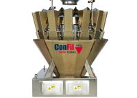 China 200gram Multi Head Packing Machine 14 Head Weigher Filling Machine Embossed Surface for sale